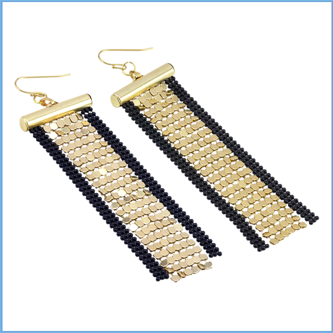 Earring Designs to Make - Tube Earrings