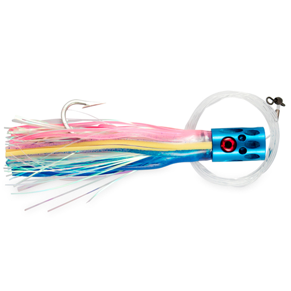 Billy Baits, Magnum Turbo Whistler Rigged & Ready, Blue/Pink/Pearl ...