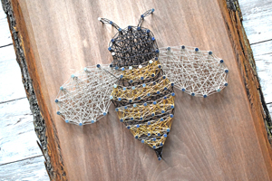 Beadalon - Bee Wire String Art