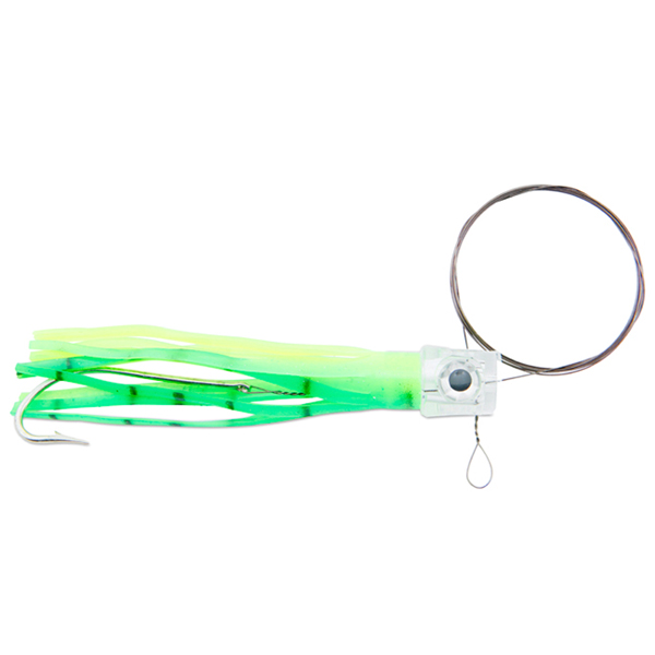 C&H, Lil Stubby Ballyhoo Rig, Style BRLS, Dolphin/Yellow Skirt, 7/0 ...