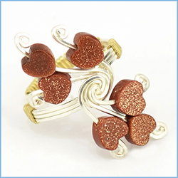 Wire Jewelry Ring Tutorial - Love Knot Ring