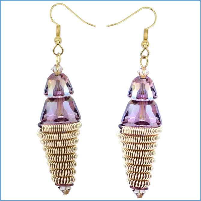 Handmade Earring Ideas - Ice Cream Cone Earrings